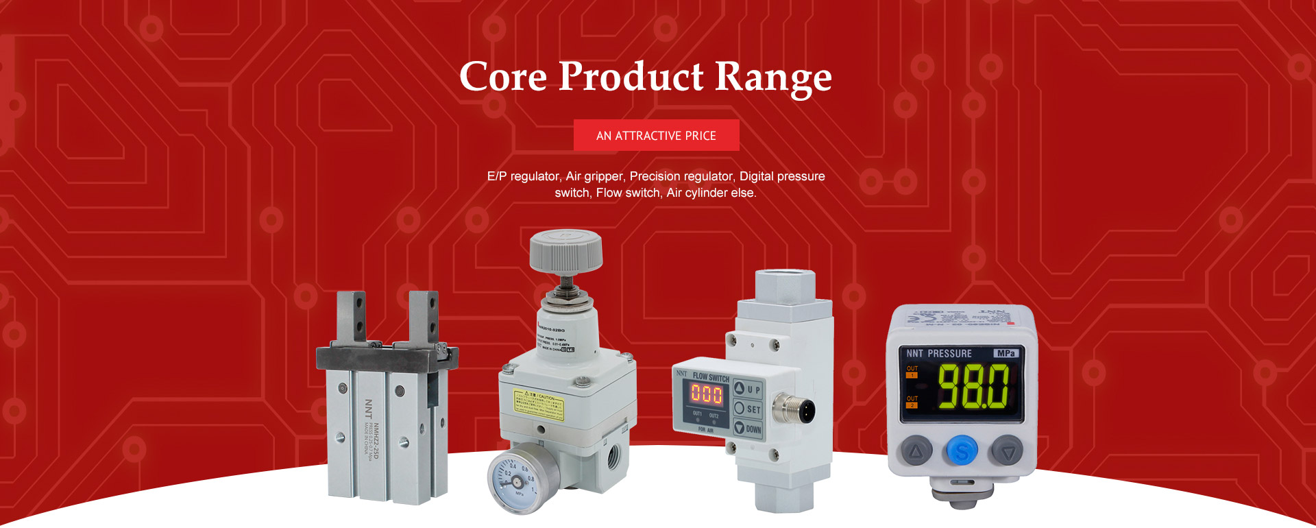 Air Regulator, Digital Pressure Flow Sensor Manufacturer-NNT